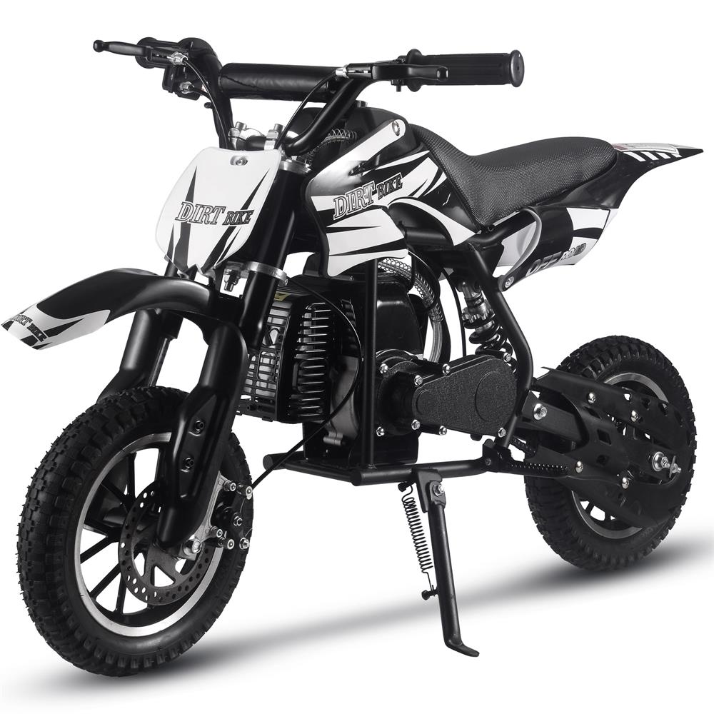 Alien 50cc 2-Stroke Kids Dirt Bike Black – Mini Scooter World